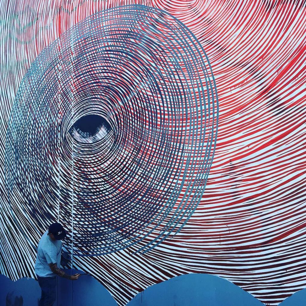 Andrew Schoultz in Culver City for “LA Intersections” – StreetArtNews