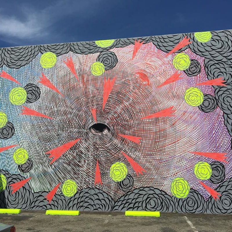 Andrew Schoultz in Culver City for “LA Intersections” – StreetArtNews